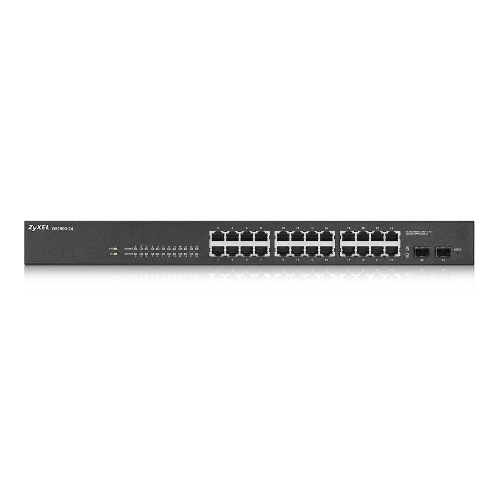 GS1900-24 v2 24-port GbE Akıllı Yönetilebilir Switch